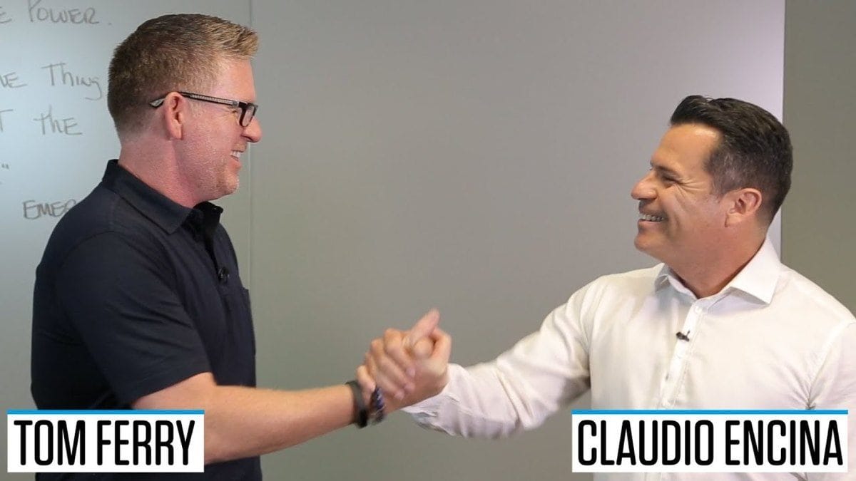 What was Coach Tom Ferry about to say?