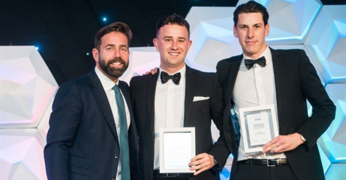 Ray White commercial duo maintain a perfect auction rate