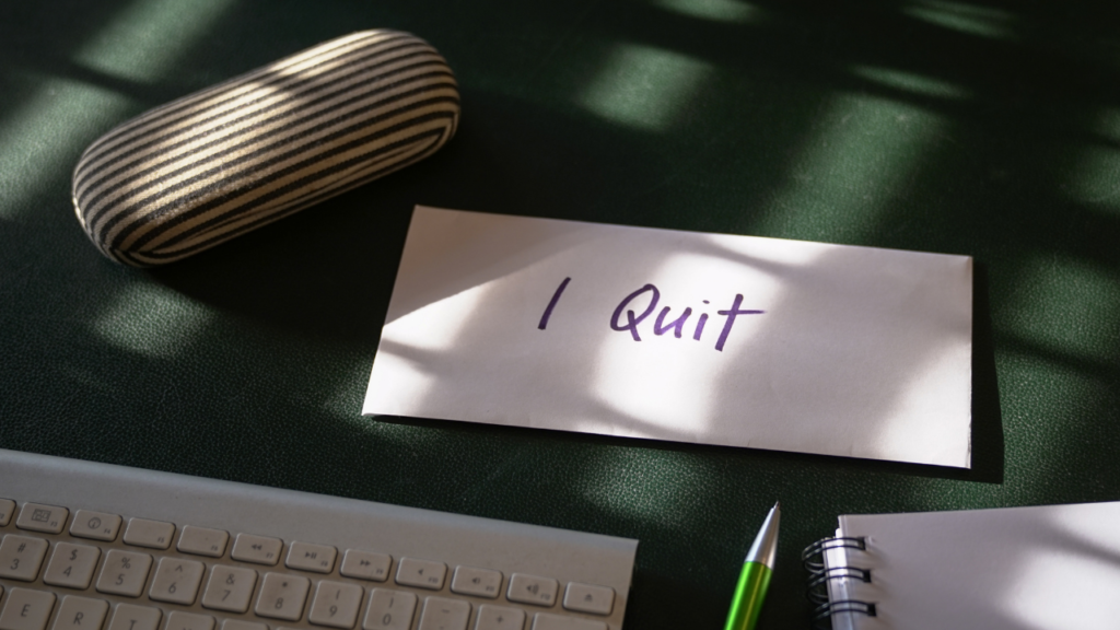 Breaking up (with your employer) can be hard to do