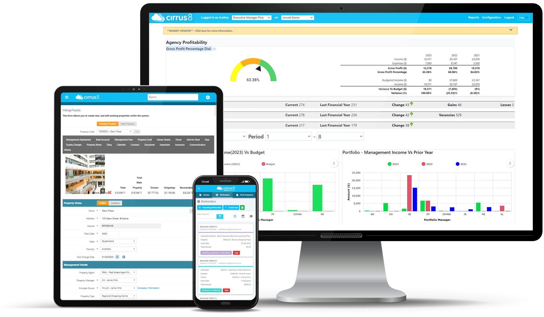 Cirrus8 launches its Executive Management Plus Dashboard