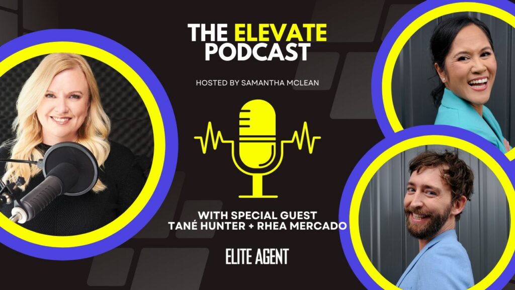 Future Crunch founder Tane Hunter and Intelligent Rebellion's Rhea Mercado