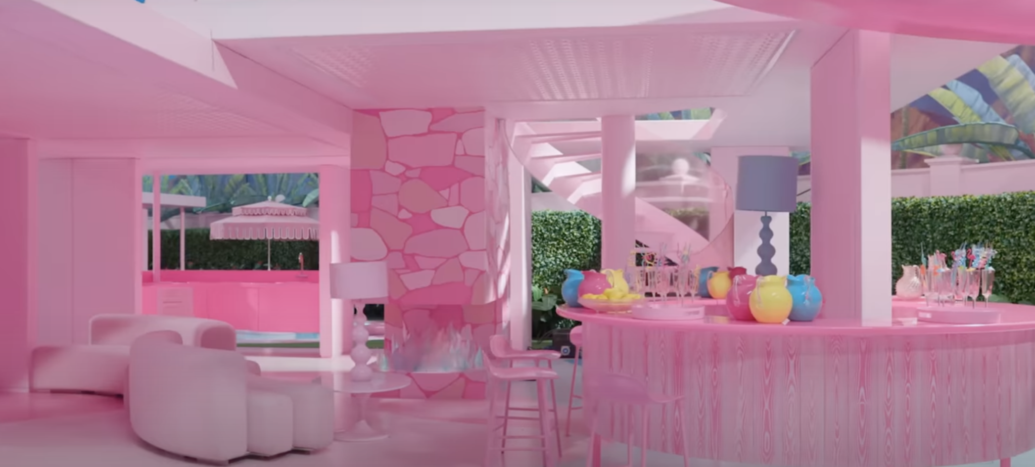 Step inside the Barbie Dreamhouse with Margot Robbie