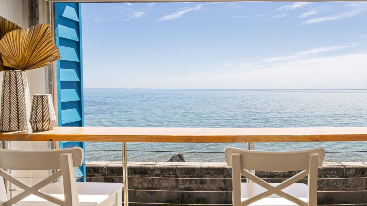 Australia’s only two-storey beach box up for grabs